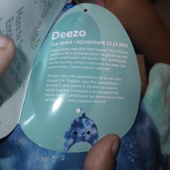 Squishmallows | Toys | Rare Squishmallow Deezo | Poshmark